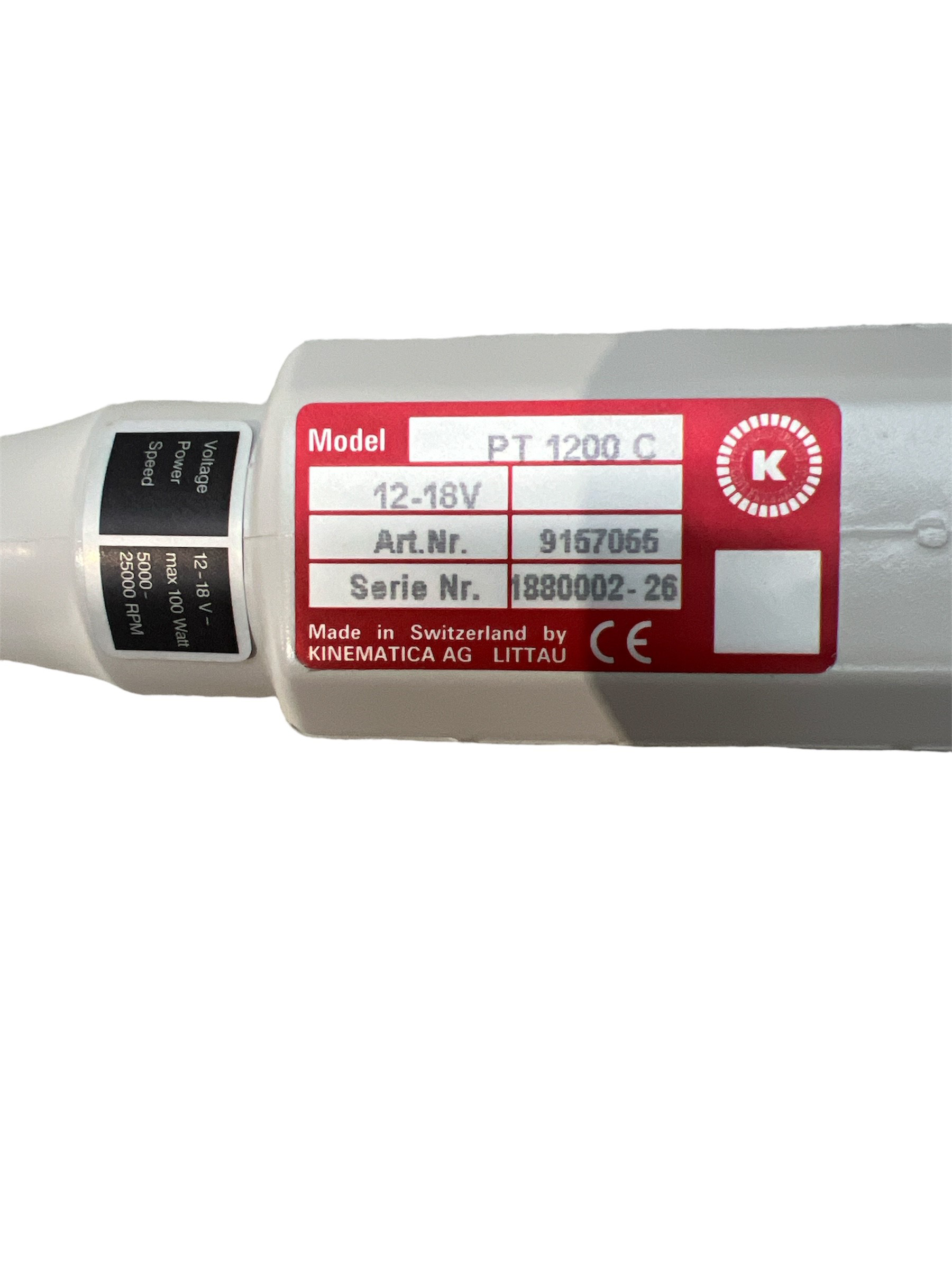 PT 1200 C - CPO Kinematica - Homogenizing perfected. | Kinematica AG